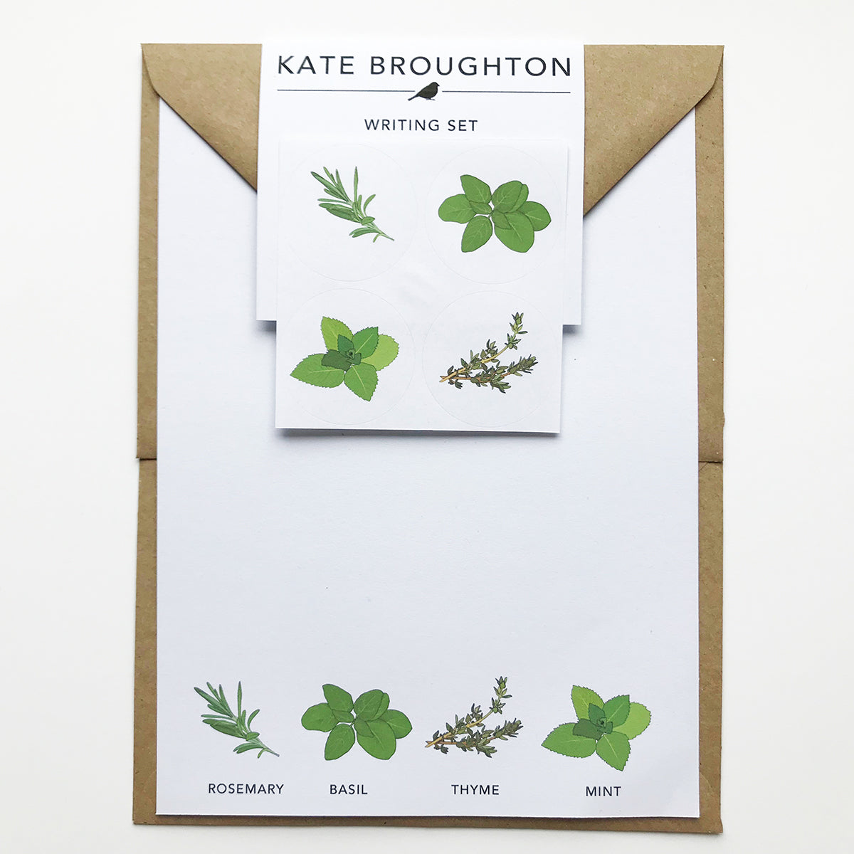Kitchen Herbs Writing Set – katebroughton