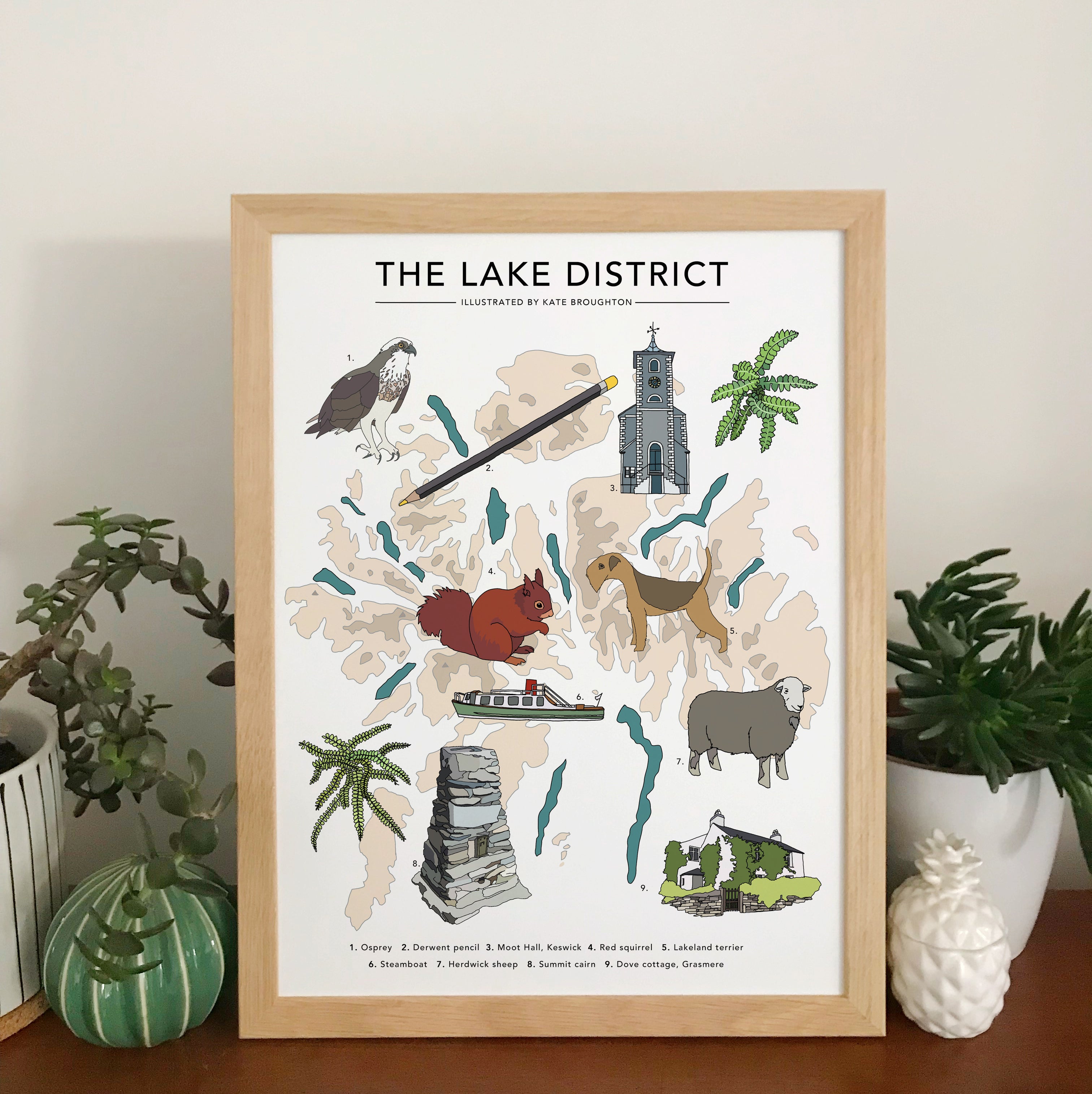 Lake District Art Print Featuring Iconic Local Scenes – katebroughton