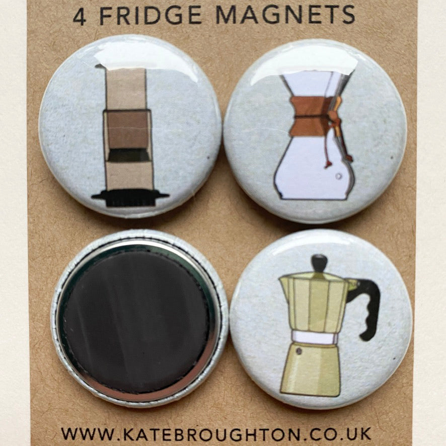 Coffee Fridge Magnets – katebroughton